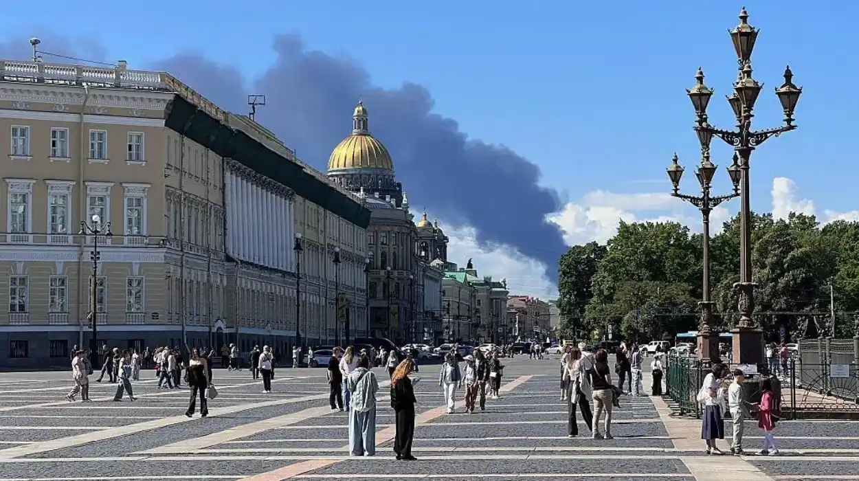 Ukrainian drones strike St Petersburg during forum